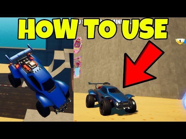 How to get the Rocket League Car (Octane Spawner) in Fortnite Chapter 3 Season 4