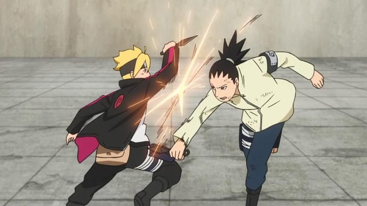 Shikadai Nara in Naruto