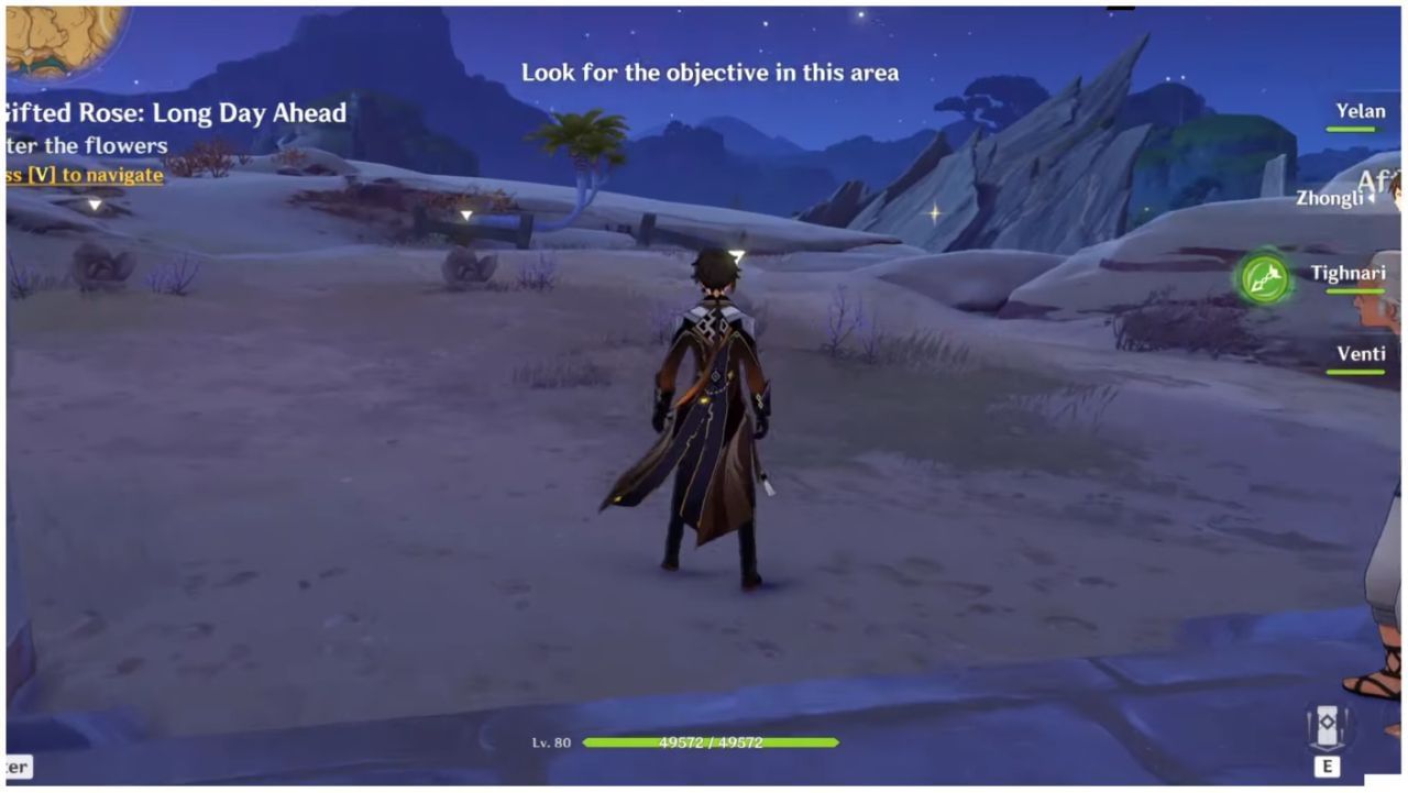 A Gifted Rose Genshin Impact quest guide: Sumeru desert NPC location ...