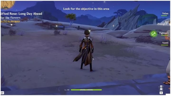 A Gifted Rose Genshin Impact quest guide: Sumeru desert NPC location ...