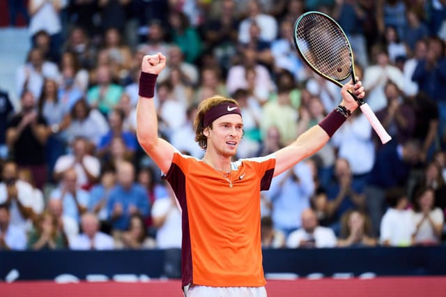 "Your love and kindness help a lot of players" - Andrey Rublev lost for ...