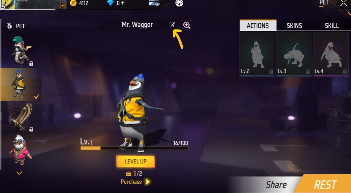 30 best Free Fire pet names to use in October 2022