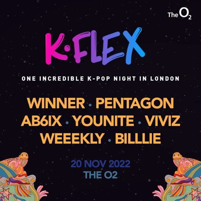 K.FLEX 2022 line-up includes WINNER, AB6IX, PENTAGON, and more