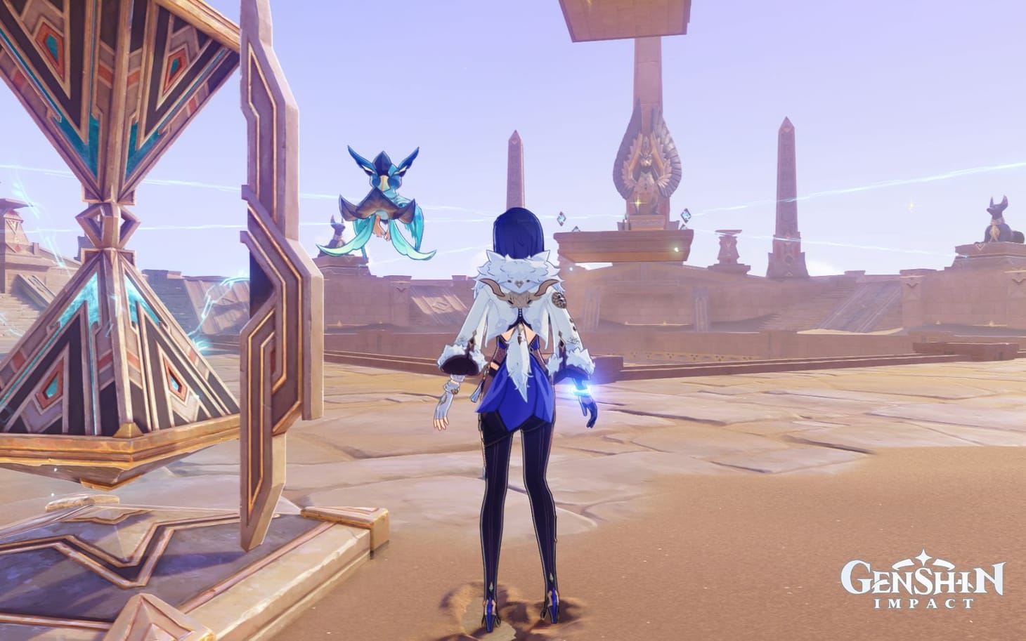 Genshin Impact Pyramid puzzle guide to get Luxurious chest at the top ...