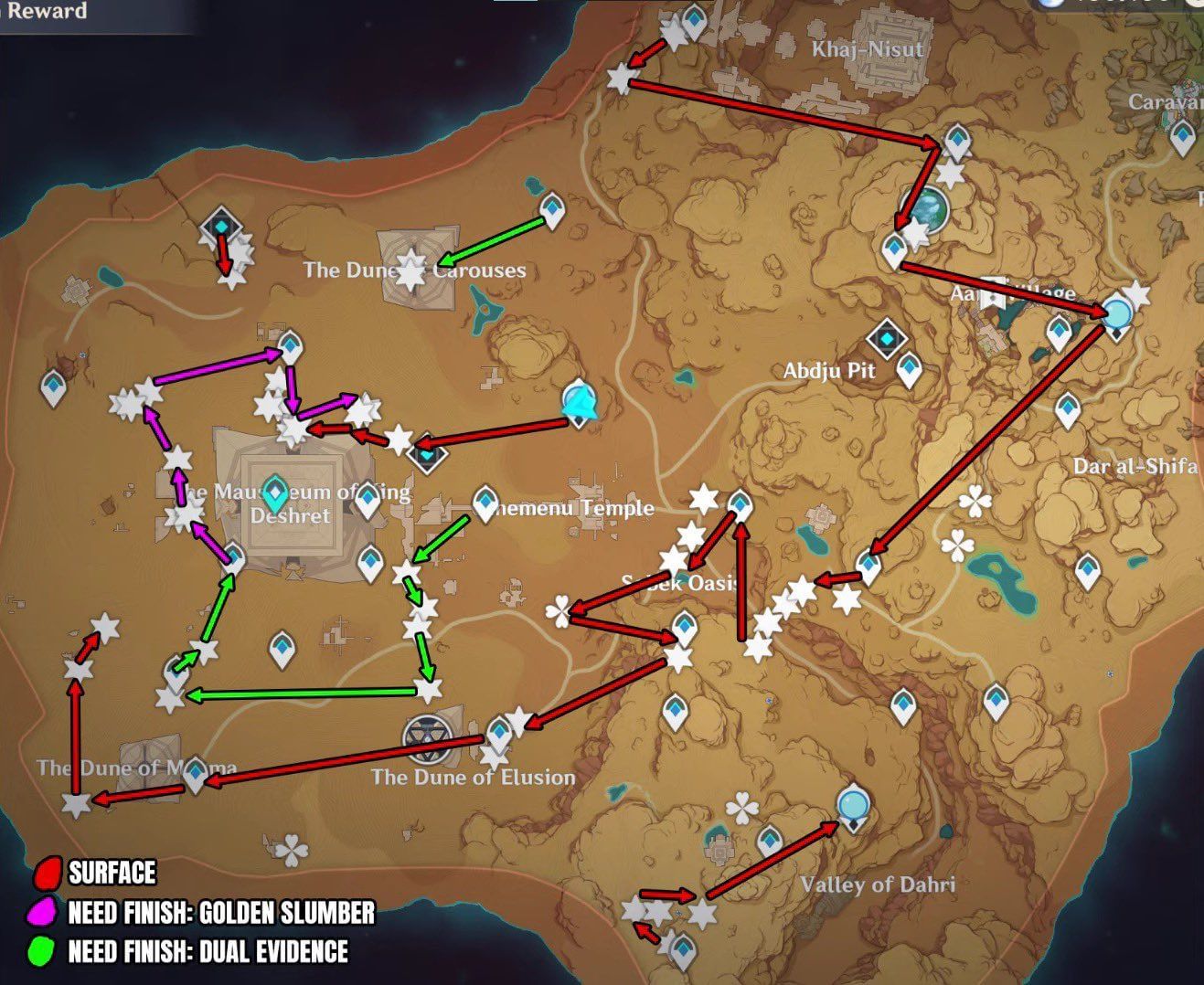 Genshin Impact Scarab locations with map: Fastest farming routes and spots
