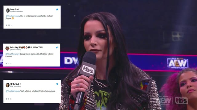 Saraya ripped apart on Twitter following her now-deleted post