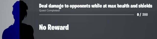 Fortnite: How to deal damage to opponents while at max health and shields