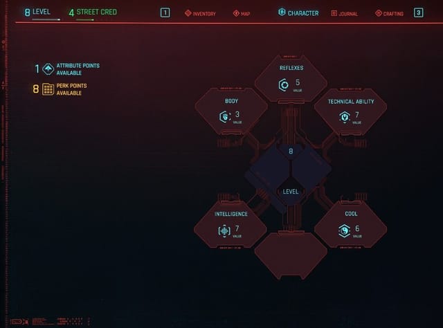 Cyberpunk 2077: Can You Reset Attribute Points?