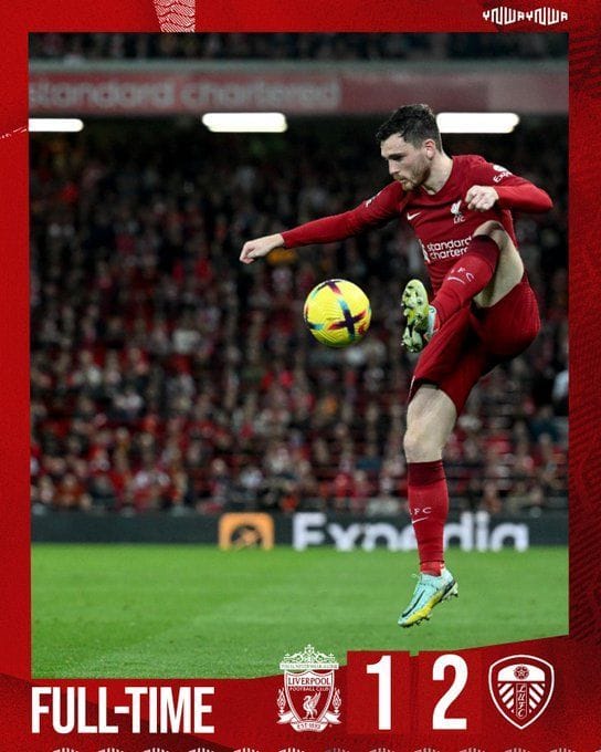 "He stands and watches" - Pundit blasts Liverpool star after Leeds ...