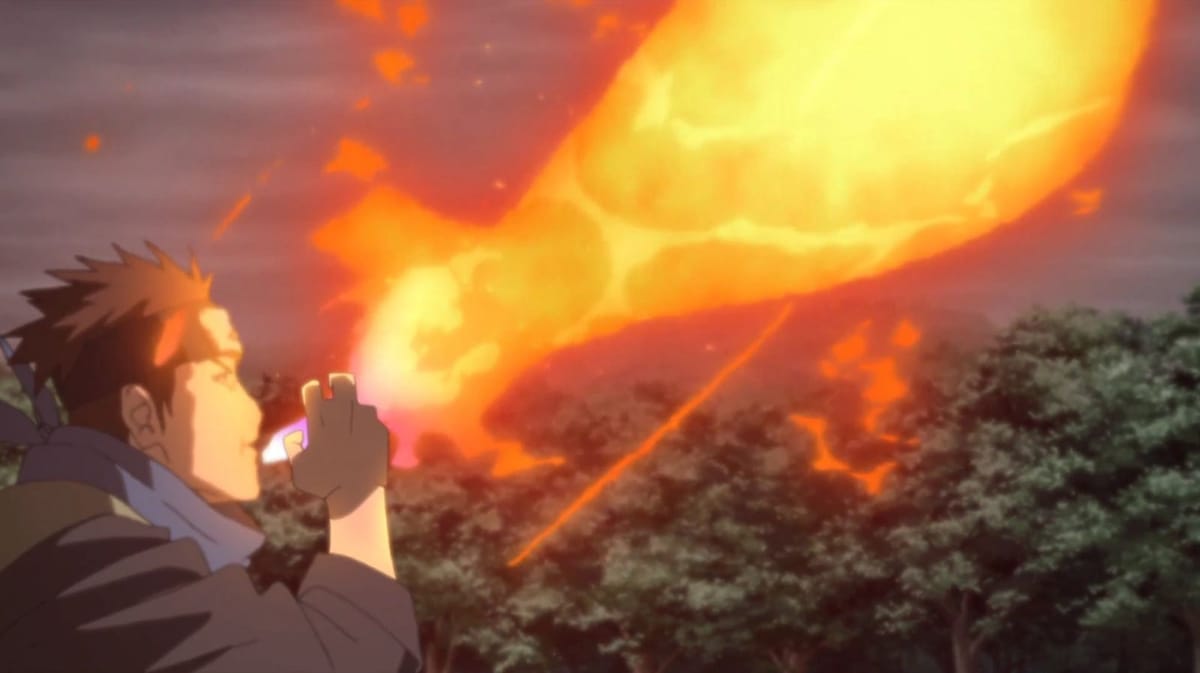 Konohamaru Sarutobi in Naruto