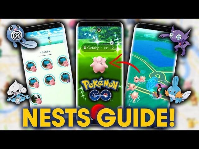 What are nests in Pokemon GO