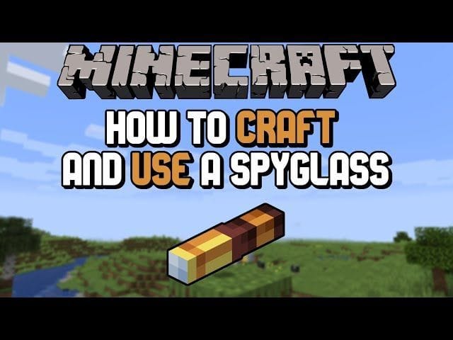 How to make and use spyglasses in Minecraft 1.19