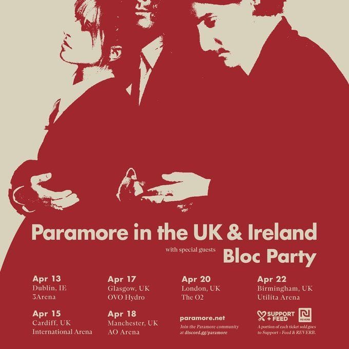 Paramore UK and Ireland Tour 2023: Tickets, presale, where to buy ...