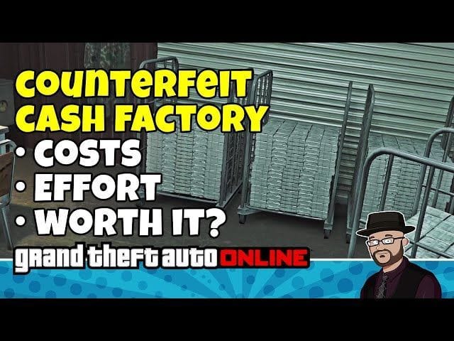 Is a Counterfeit Cash Factory worth it in GTA Online? (2022)