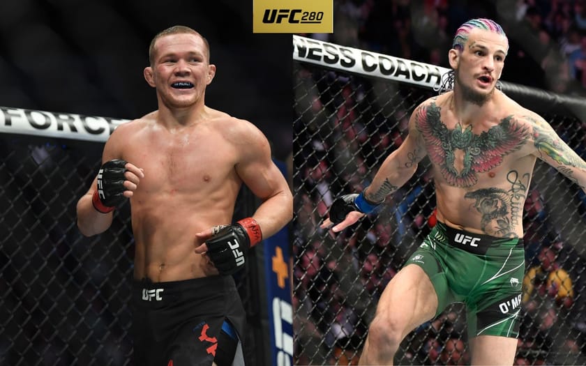 Watch: Petr Yan shoves Sean O’Malley during heated face-off at UFC 280 ...