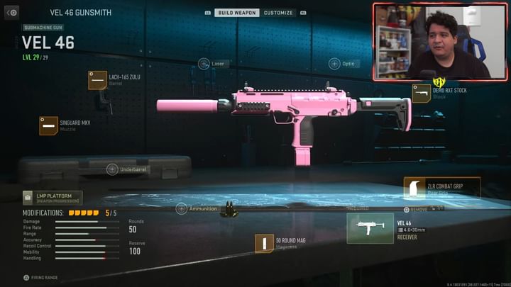 Best loadout for Vel 46 in Modern Warfare 2