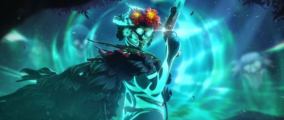 "Fear me far more than death": New Dota 2 hero Muerta revealed at TI 11 Grand Final