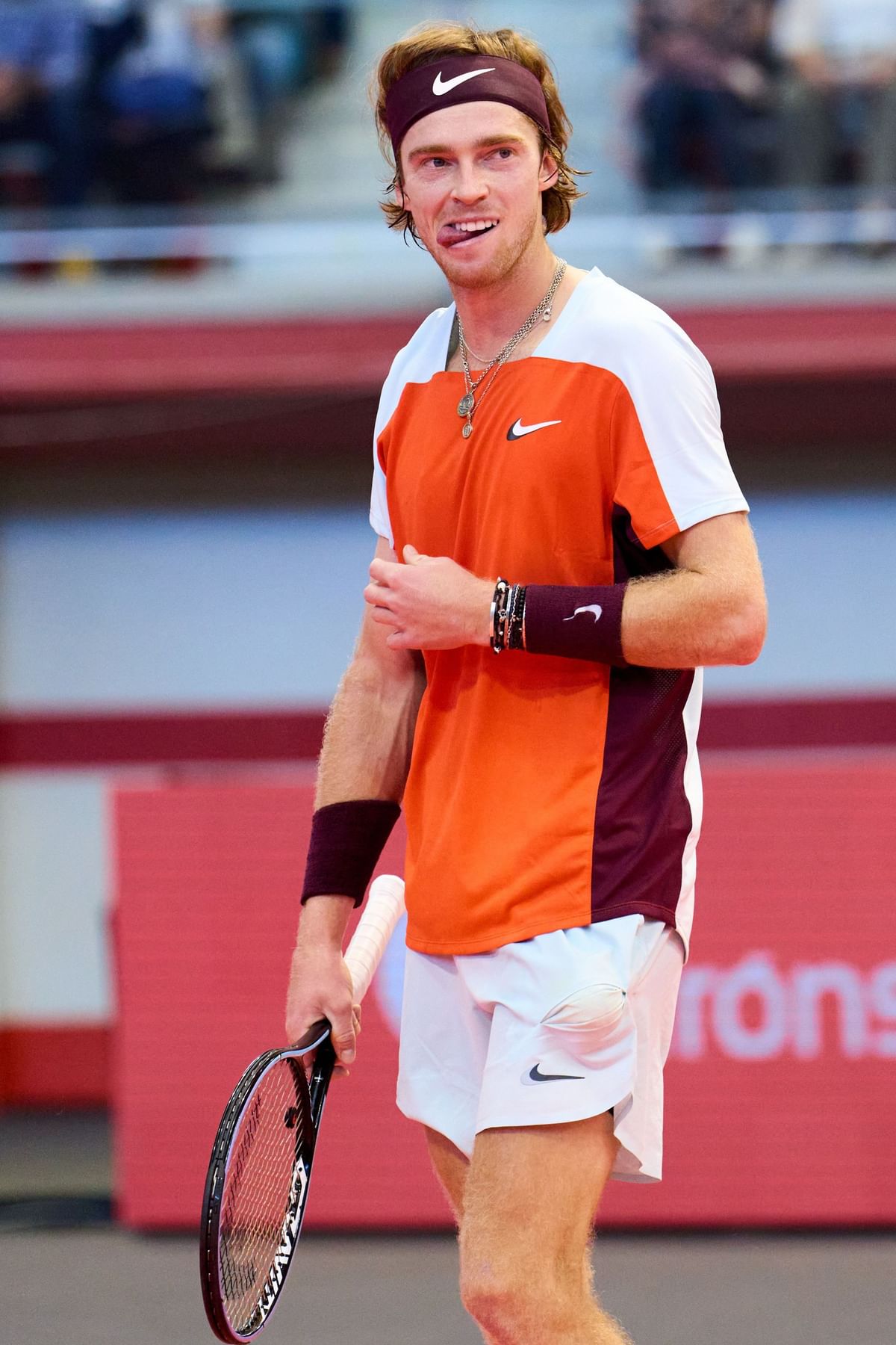 "Your love and kindness help a lot of players" - Andrey Rublev lost for ...