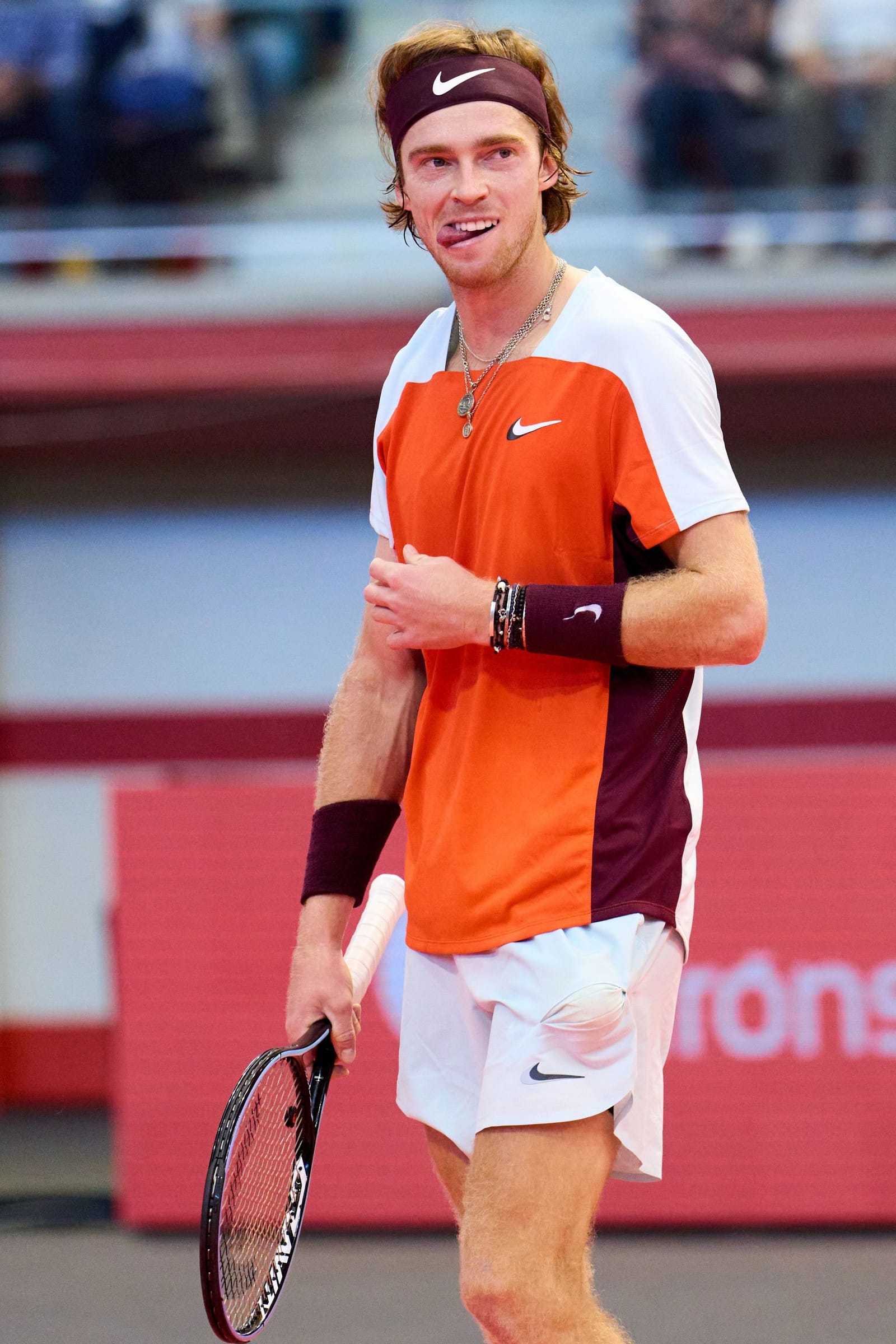 "Your love and kindness help a lot of players" - Andrey Rublev lost for ...