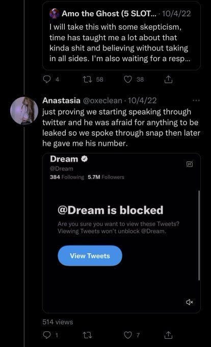 Minecraft star Dream allegedly accused of grooming and pedophilia