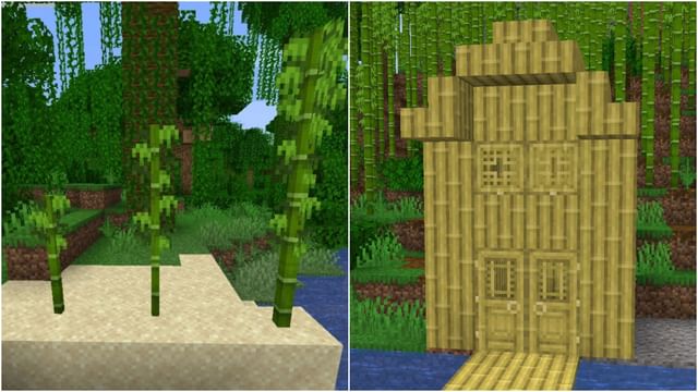 How to use bamboo in Minecraft 1.20