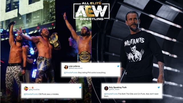 "Fire Both The Elite and Cm Punk" - Wrestling world explodes in rage to ...