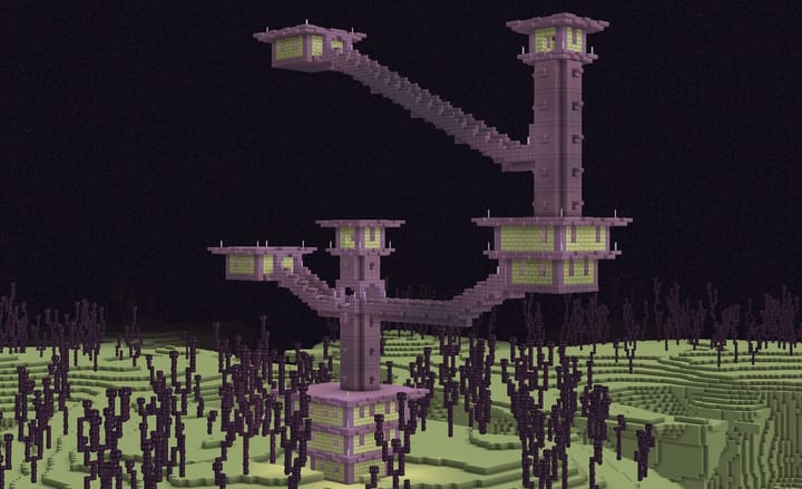 The End in Minecraft