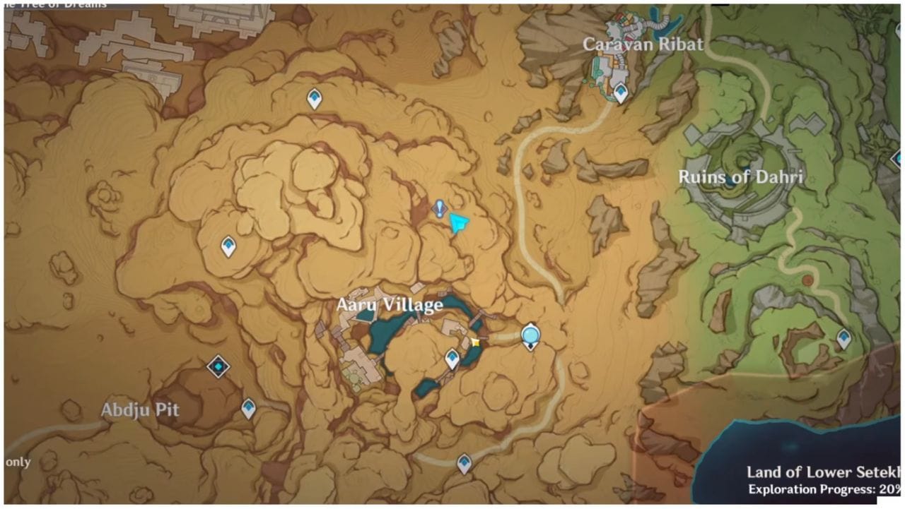 A Gifted Rose Genshin Impact quest guide: Sumeru desert NPC location ...