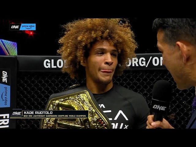 “So stoked” - Kade Ruotolo thankful for US$50,000 bonus, says gym in ...