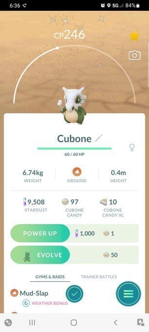 Can Cubone be shiny in Pokemon GO?