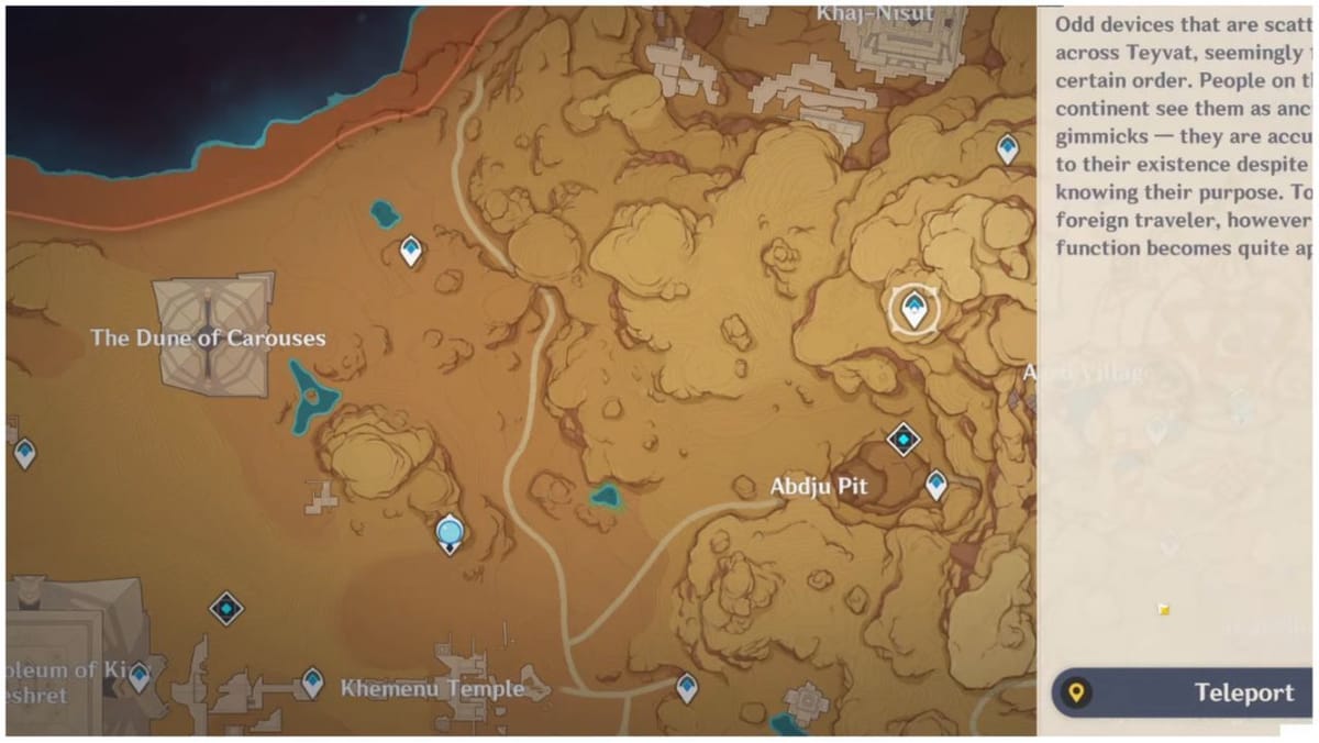 A Gifted Rose Genshin Impact quest guide: Sumeru desert NPC location ...