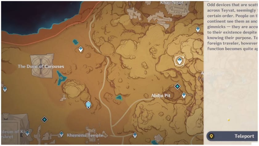 A Gifted Rose Genshin Impact quest guide: Sumeru desert NPC location ...