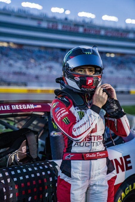 Hailie Deegan 'just taking it as it goes' on her NASCAR Xfinity debut