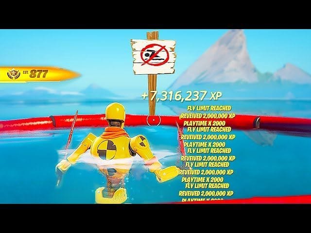 Fortnite Chapter 3 Season 4 XP map grants upto 1 million XP quickly ...