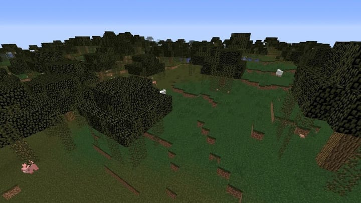 Swampland in Minecraft