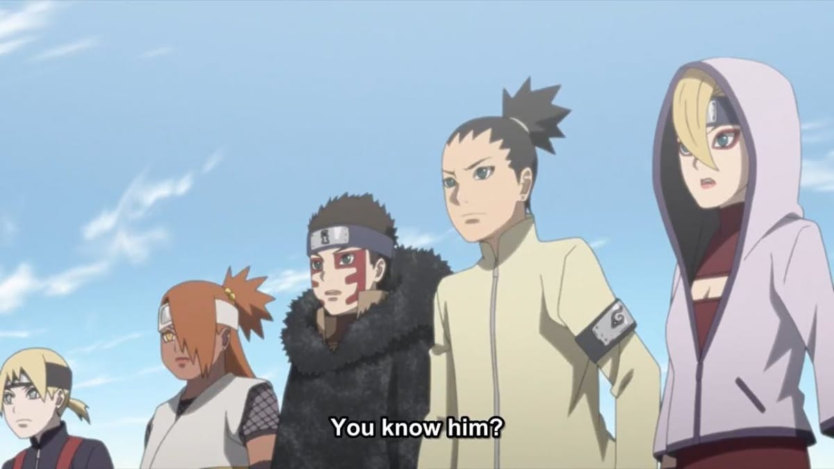 Inojin Yamanaka in Naruto