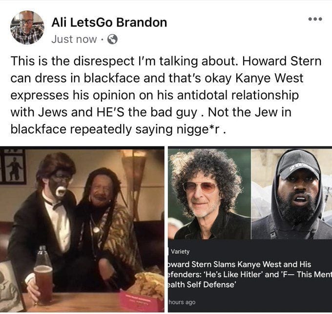 "Now he's like Hitler": Howard Stern tears into Kanye West over anti ...