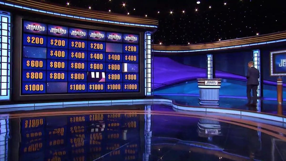 Today’s Final Jeopardy! answer: Thursday, October 27, 2022