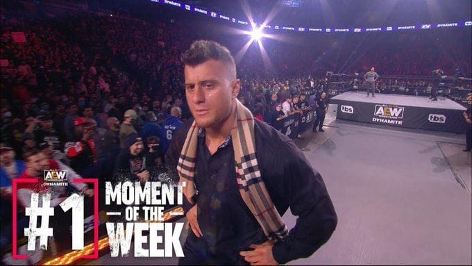 Twitter flares up to MJF's segment with AEW personality on Dynamite ...