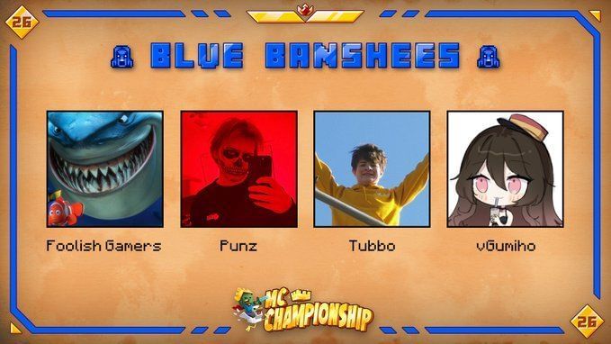Minecraft Championship (MCC) 26: Full list of competing teams announced