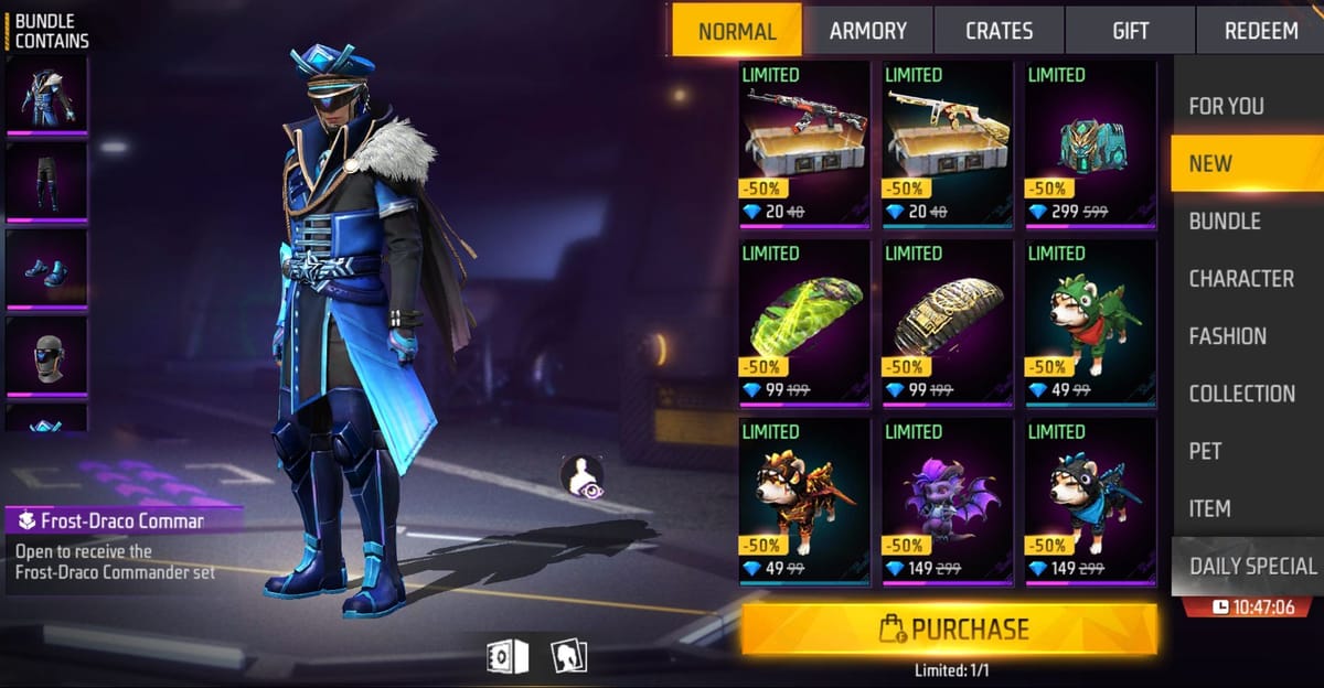 How to get Frost-Draco Commander Bundle and other cosmetics at 50% ...