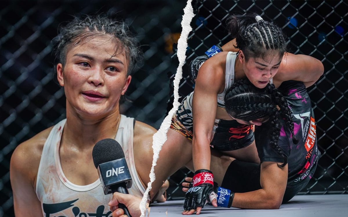 Stamp Fairtex says she is improving on the ground