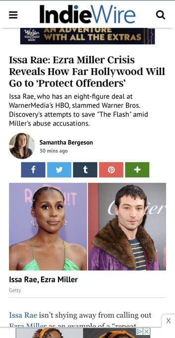 "A repeat offender who's been behaving atrociously": Issa Rae tears ...