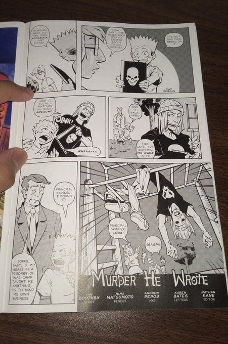 The Simpsons Death Note parody heats up the fandom