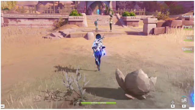 A Gifted Rose Genshin Impact quest guide: Sumeru desert NPC location ...