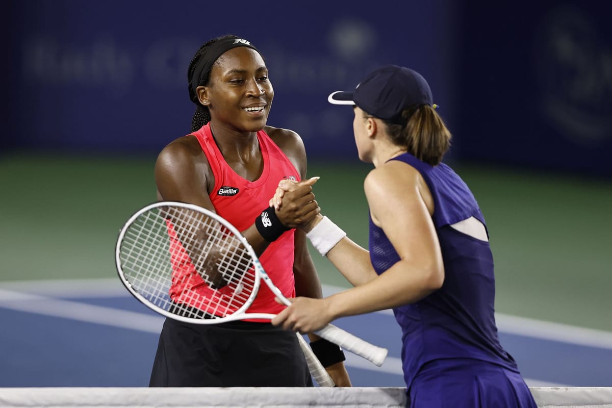 Coco Gauff, the only active female tennis player with signature shoe ...