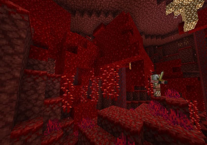 Crimson Forest in Minecraft