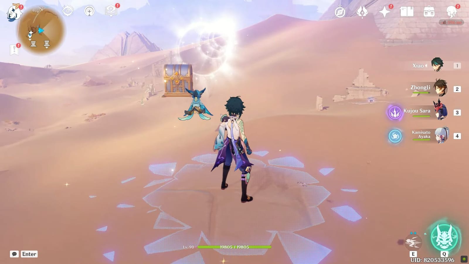 Invisible Luxurious chest in Sumeru desert: Genshin Impact guide