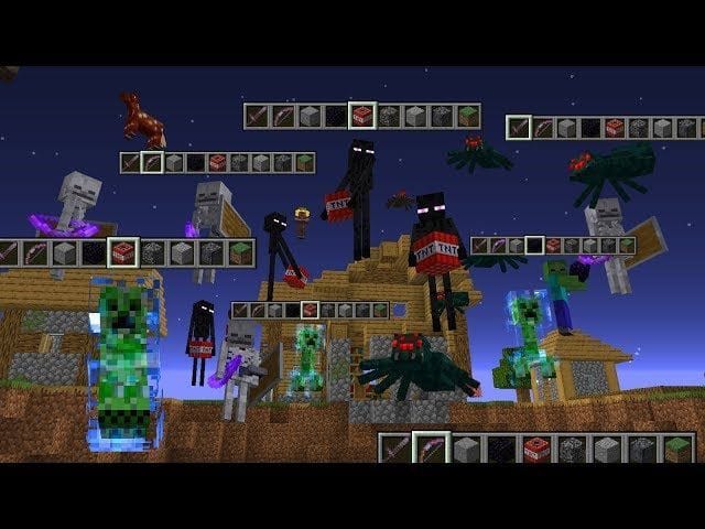 Top 5 unusual ways of using mobs in Minecraft