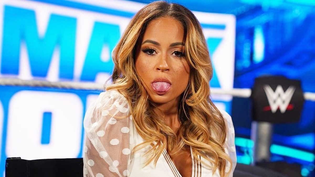 Kayla Braxton congratulates WWE Superstar on his new role on RAW